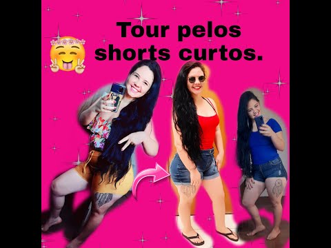 #Tour pelos meus shorts curtos