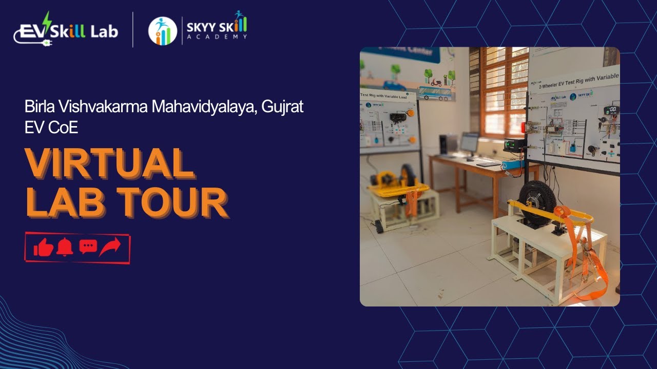 Inside the CoE for Electric Vehicles at Birla Vishvakarma Mahavidyalaya ...