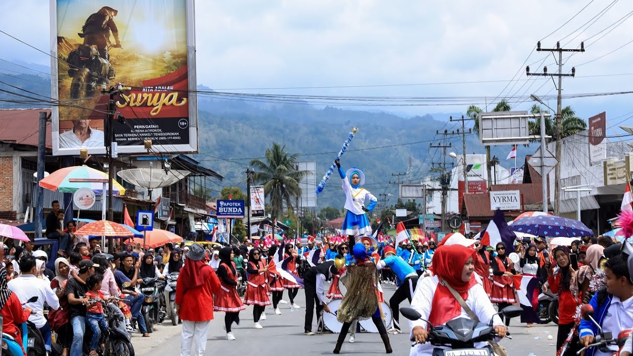 Pawai Heboh | SMK NEGERI 1 SOLOK SELATAN HUT RI KE 78 TAHUN - YouTube