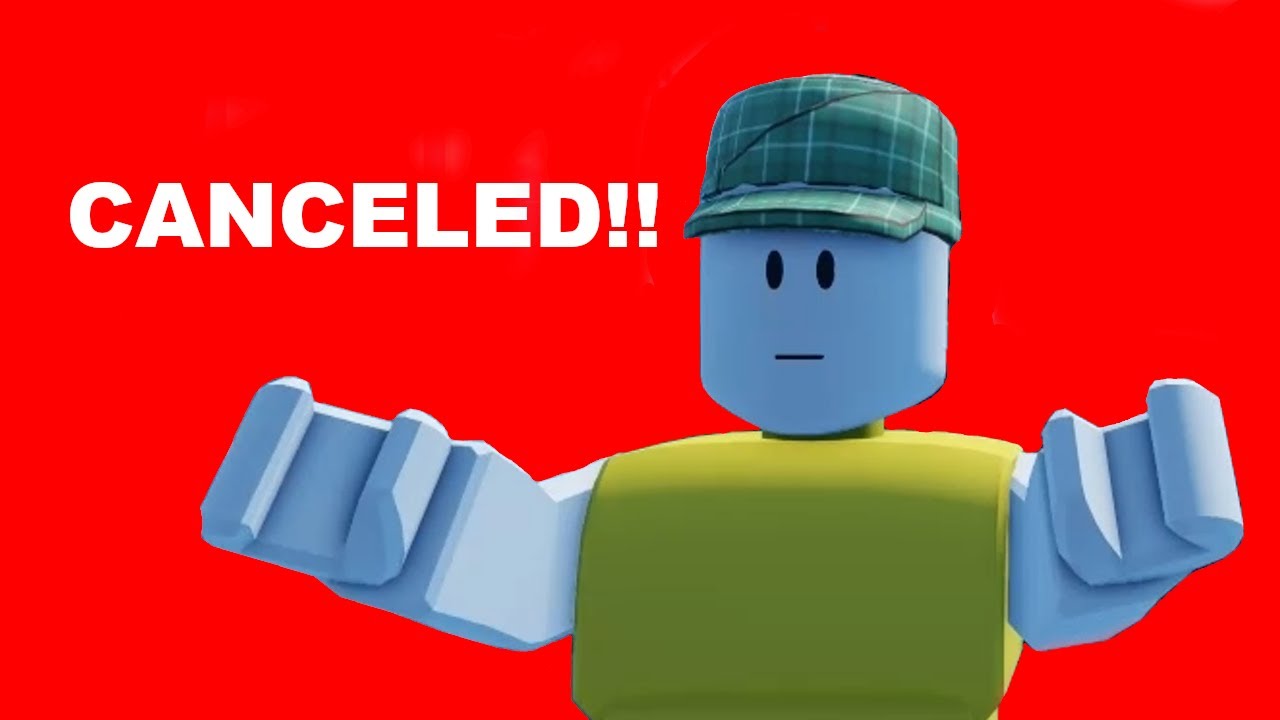 Playing Roblox and Getting cancelled. - YouTube