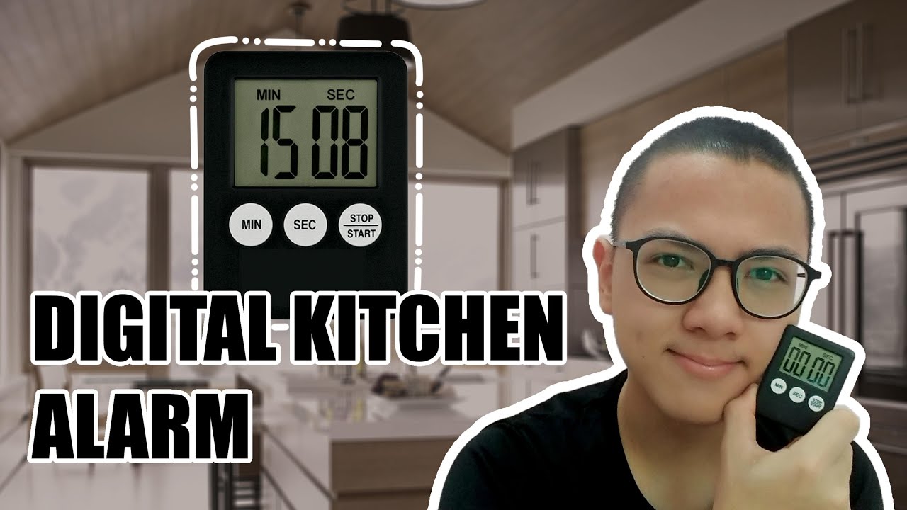 UNBOXING & TUTORIAL | Digital Kitchen Alarm | Timer & Stopwatch - YouTube