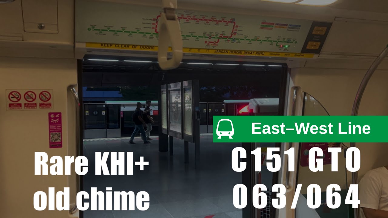 (Strong Motor)CGL rides C151 063/064 CG1 Expo - CG2 Changi Airport ...