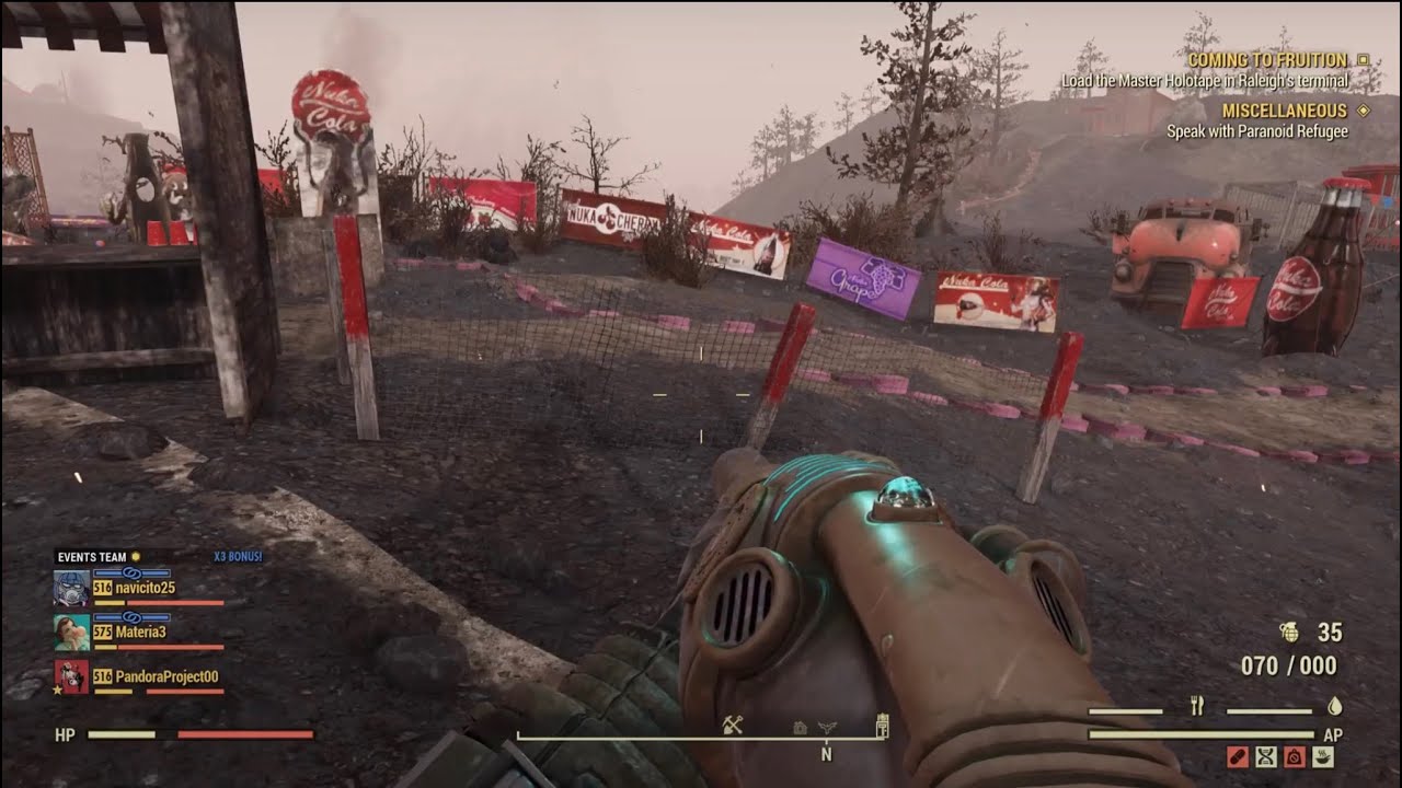 w/ friends MUTATION INVASION FO76 ALIEN DISINTEGRATOR quad LOVED ...