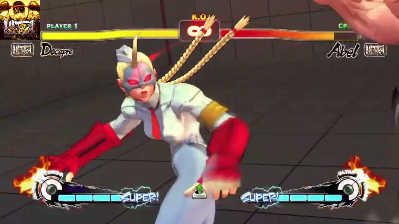 USF4 - Various Decapre ultra link combos - YouTube