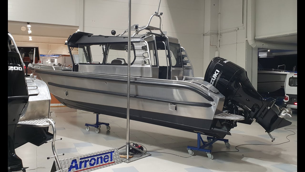 Arronet 24,5 Surprise - Boat tour - YouTube