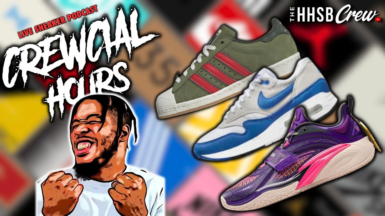 Crewcial Hours Ep.25 - Anta Kai 1 Tomorrow!, Air Max Blue Big Bubble ...