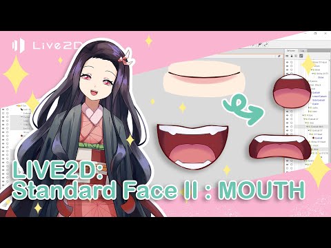[Live2D Tutorial] Ep 5 - Standard Face II : Mouth - YouTube