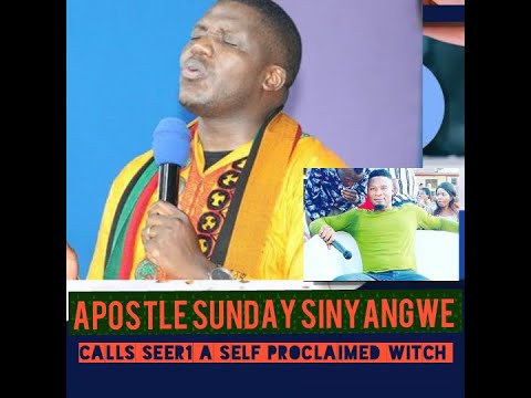 Apostle Sunday Sinyangwe calls Seer1 a self proclaimed witch . - YouTube