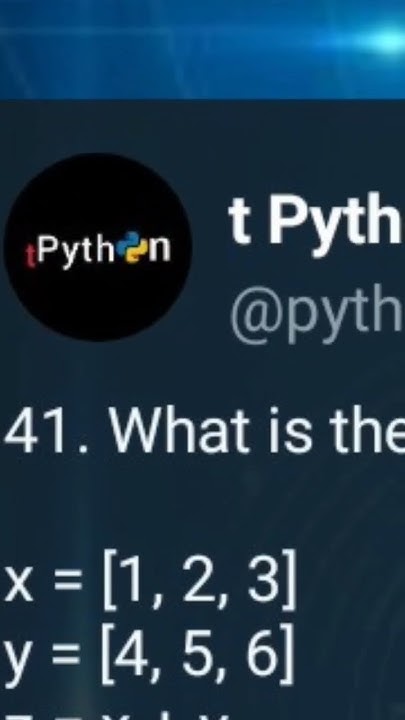 Answering Question On Python List Concatenation Python Pythonprogramming Py
