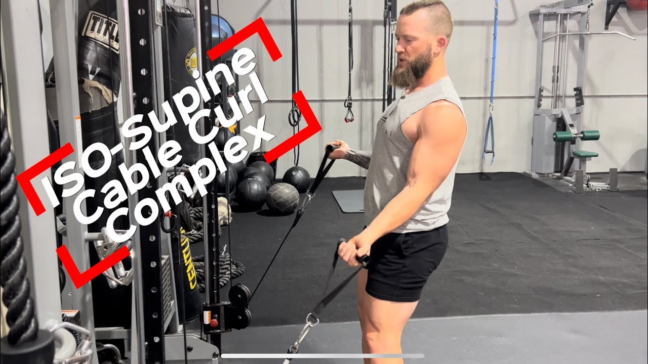 Iso-Supine Cable Curl Complex - YouTube