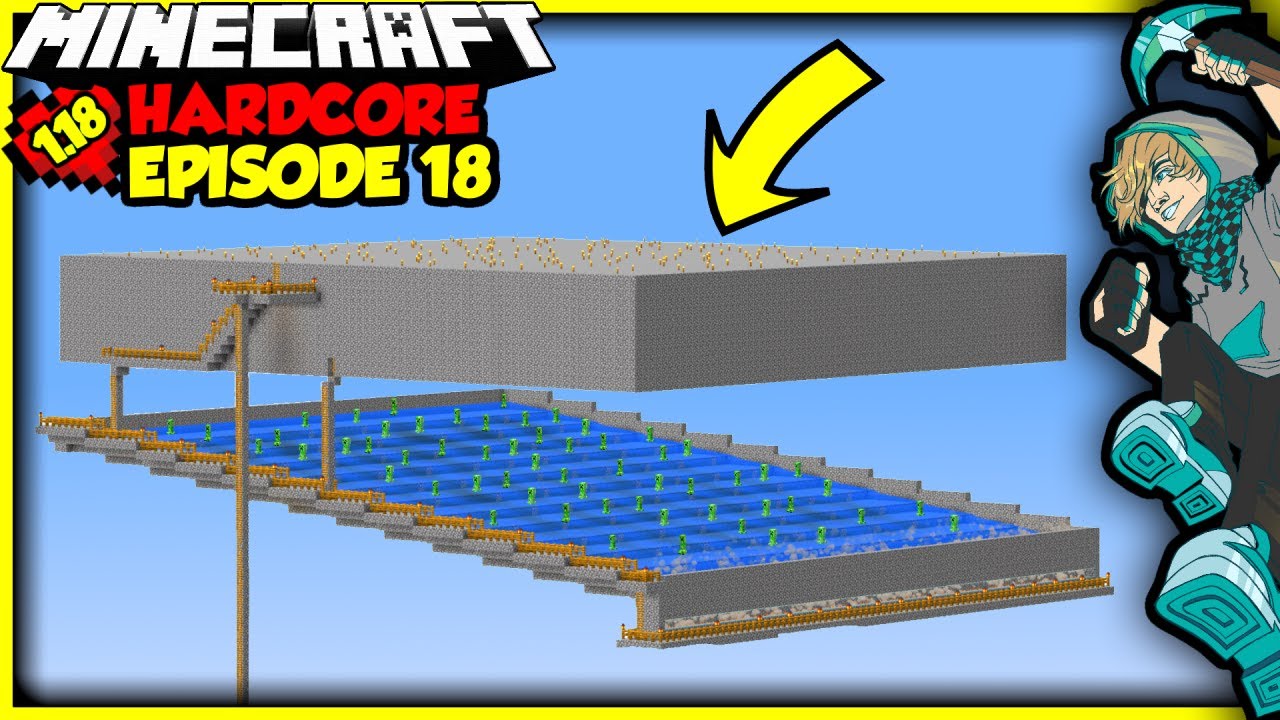 MEGA OP Creeper Spawner (IT'S TOO BIG) in Hardcore Minecraft | Episode ...