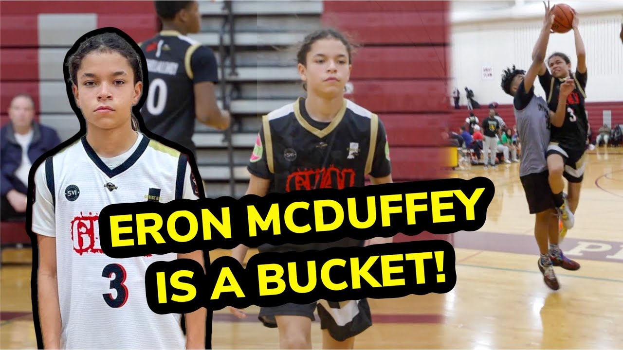 Eron McDuffey is the BEST SCORER in the 2028 Class⁉️ He's a BUCKET! 🪣 ...