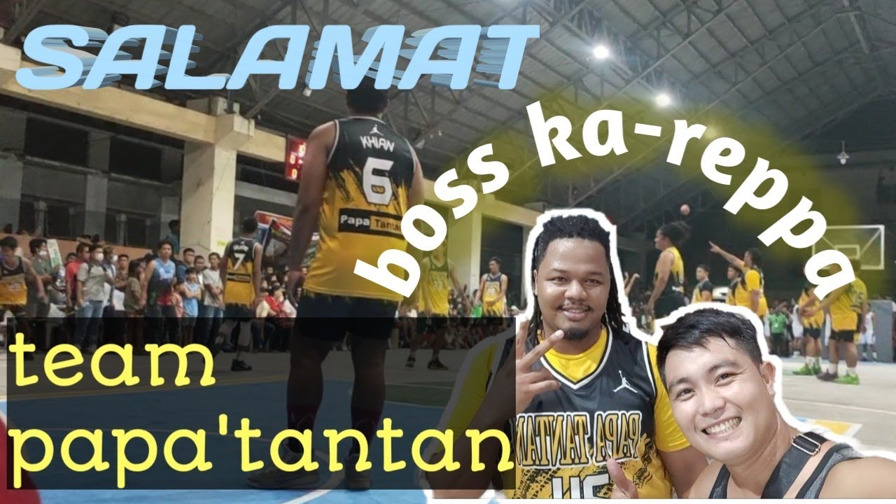 teamRagay vs.Team papa'Tantan basketball exhibition|@kabaratvlog3285# ...