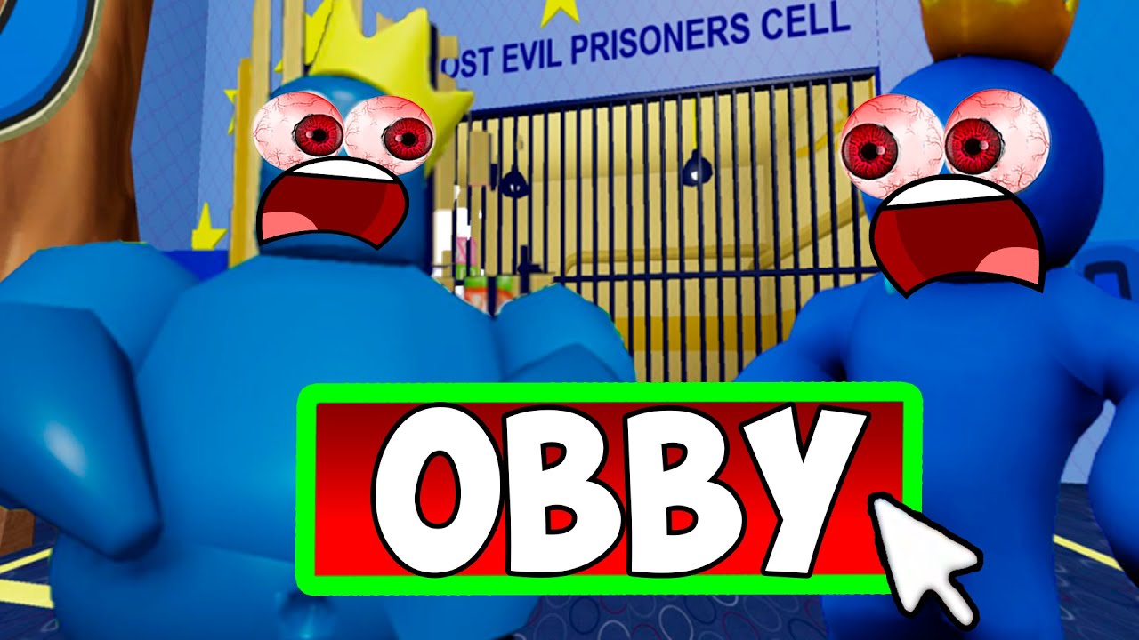 RAINBOW FRIENDS BLUE ESCAPE OBBY FULL GAME Walkthrough (#Obby) - YouTube