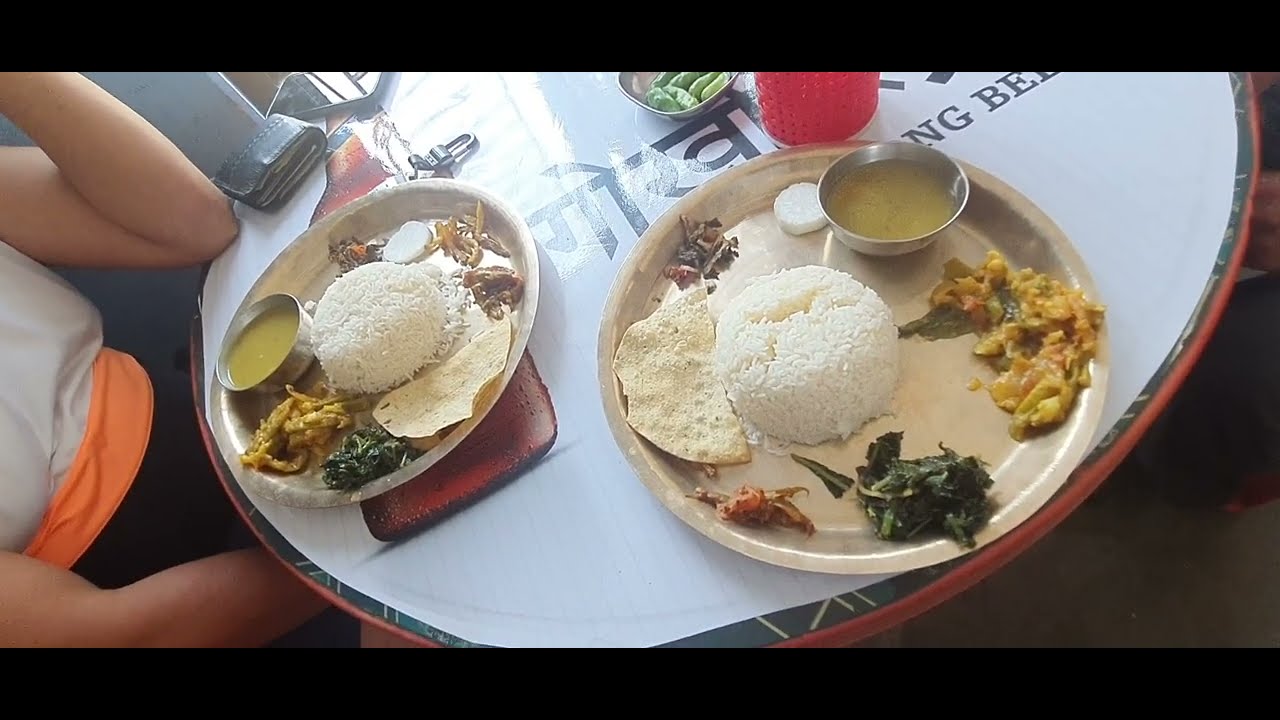 Sindhuli चियाबारी Food Eating time - YouTube