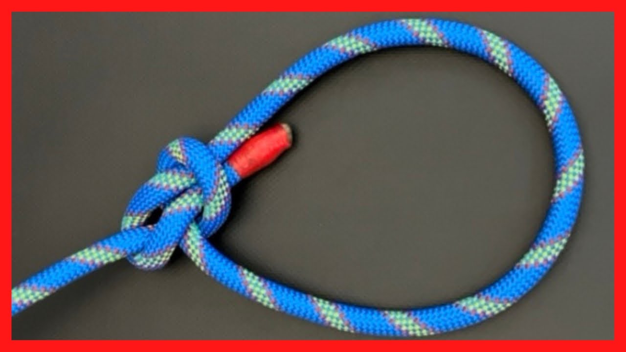 The most useful knot in the world (Bowline Knot) - YouTube