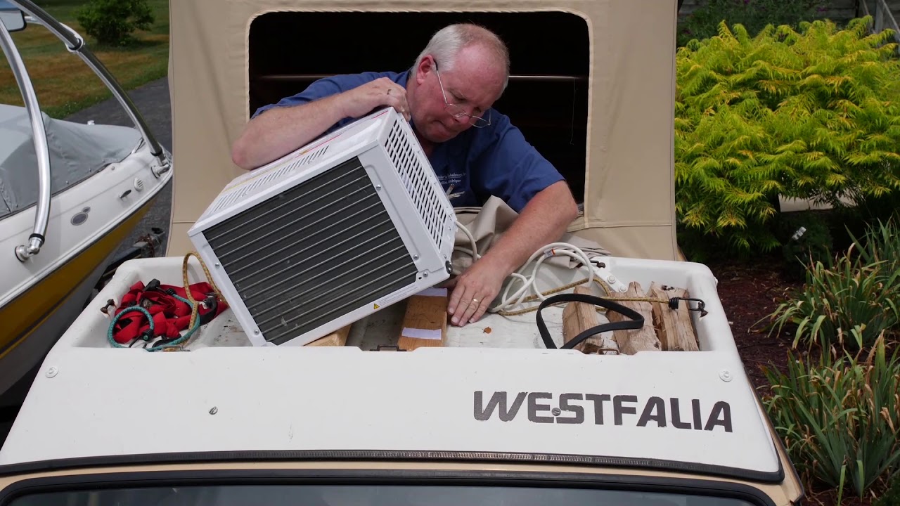 VW Vanagon Bus Camper AC Boot Cool Cone - YouTube