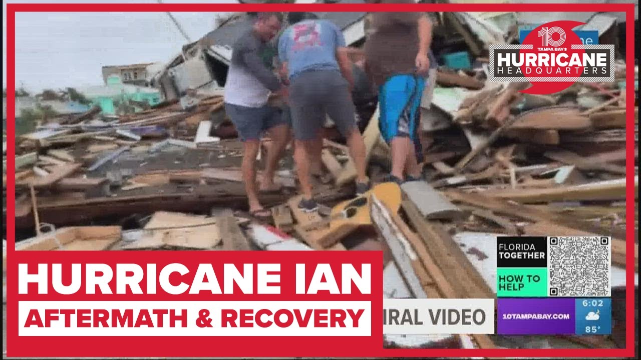 Elderly man rides out Hurricane Ian on Fort Myers Beach - YouTube