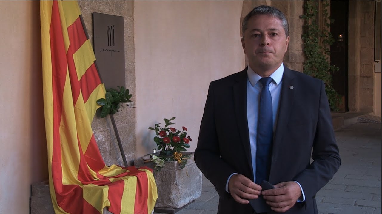 Discurs de Ramon Roqué per la Diada Nacional de Catalunya 2020 - YouTube