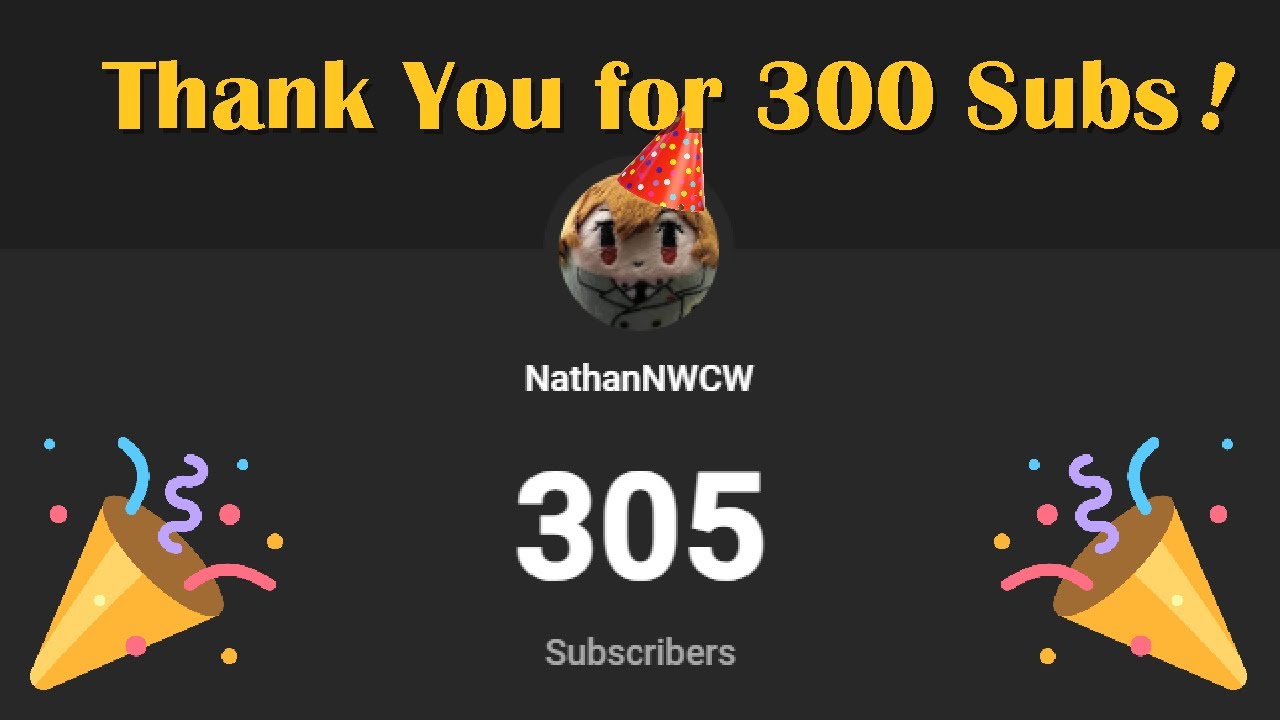 Thank You all - 300 subscriber special - YouTube