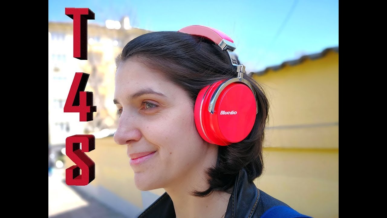 Bluedio T4S Bluetooth HEADPHONES REVIEW - Red Delight - YouTube