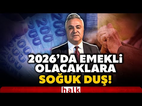 Emekli olmak için son günler! 2026'da emekli olacaklara kötü haber! Özgür Erdursun açıkladı!