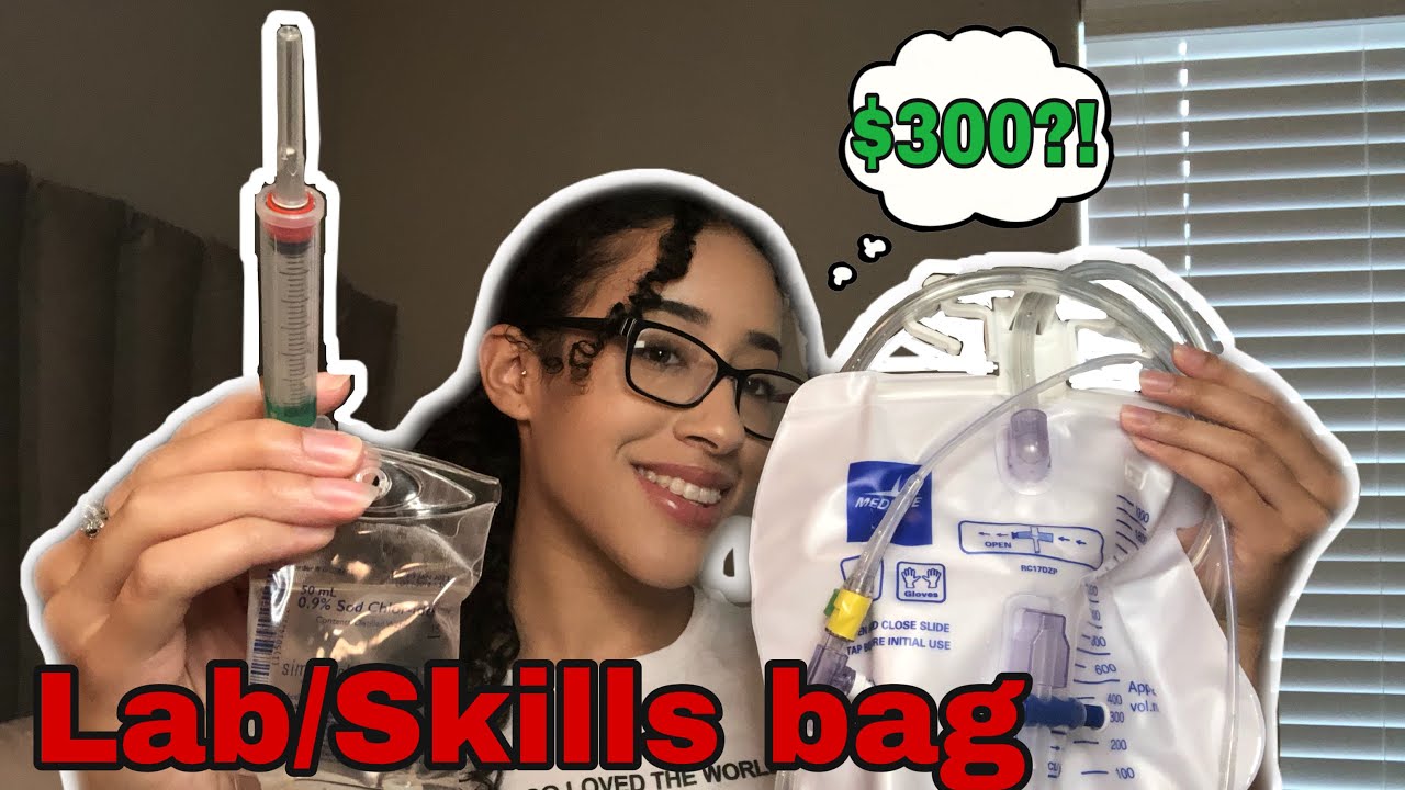 WHAT’S IN MY LAB BAG?! | Nursing School Skills - YouTube
