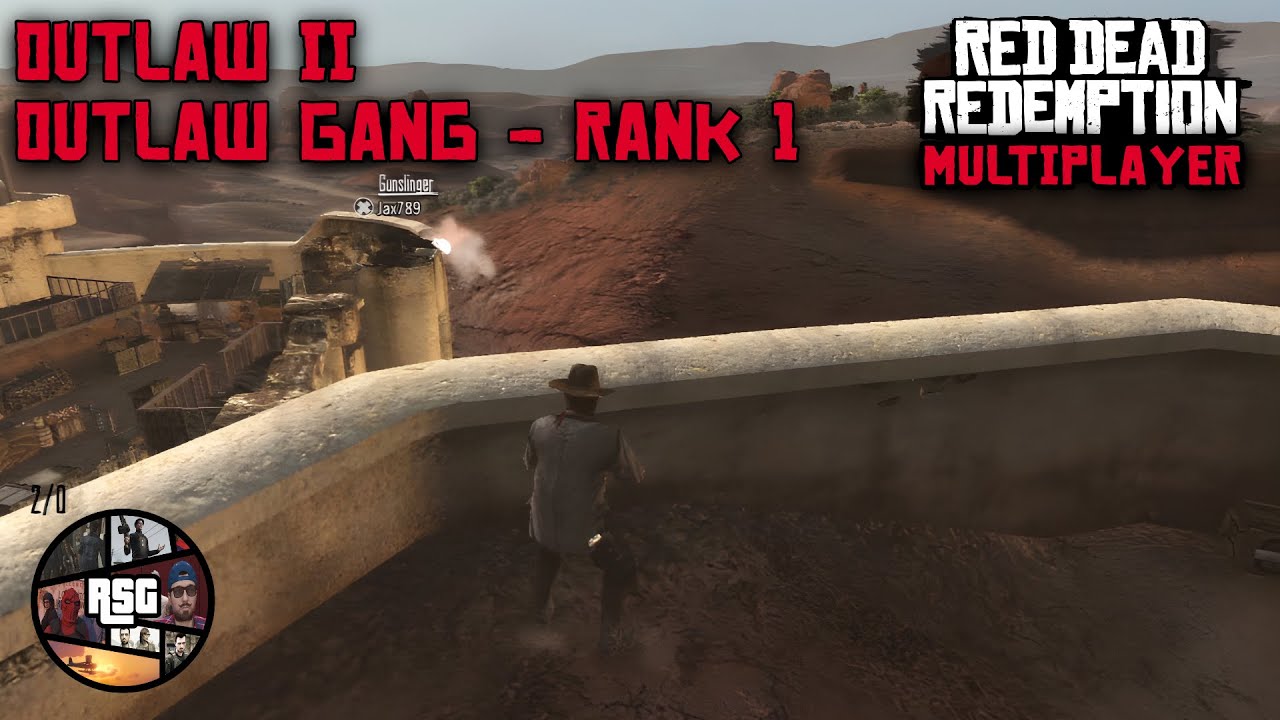 RDR Outlaw II - Outlaw Gang - Rank 1 - YouTube