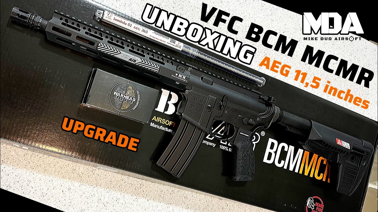 [Airsoft Indonesia] Unboxing the VFC BCM MCMR 11,5 inches - YouTube