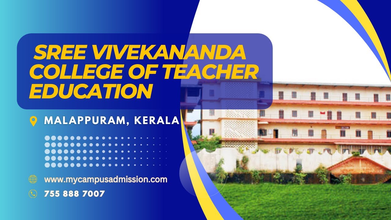 Sree Vivekananda College of Teacher Education - Palemad ...