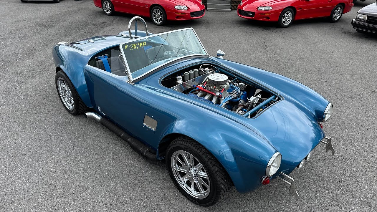 Test Drive 1965 Ford Cobra Kit Race Car SOLD $37,900 Maple Motors #2300 ...