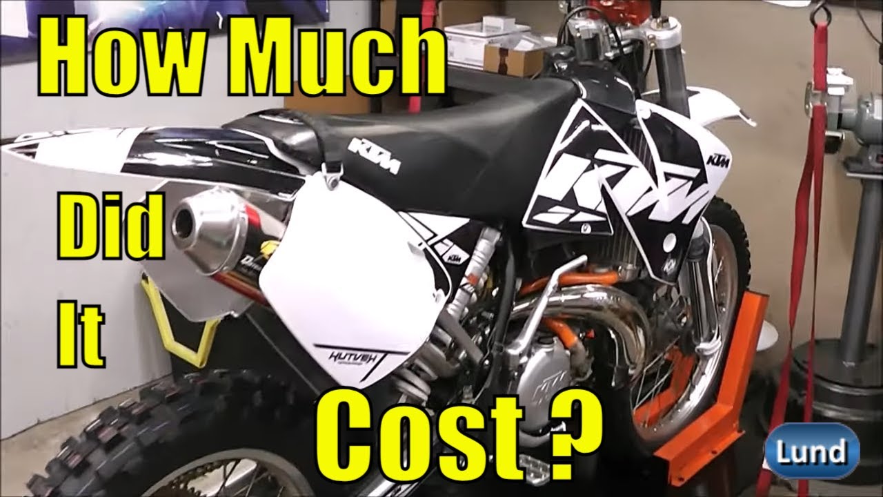 2001 KTM 250 Restoring Dirt Bike Plastic Final Episode Reveal - YouTube