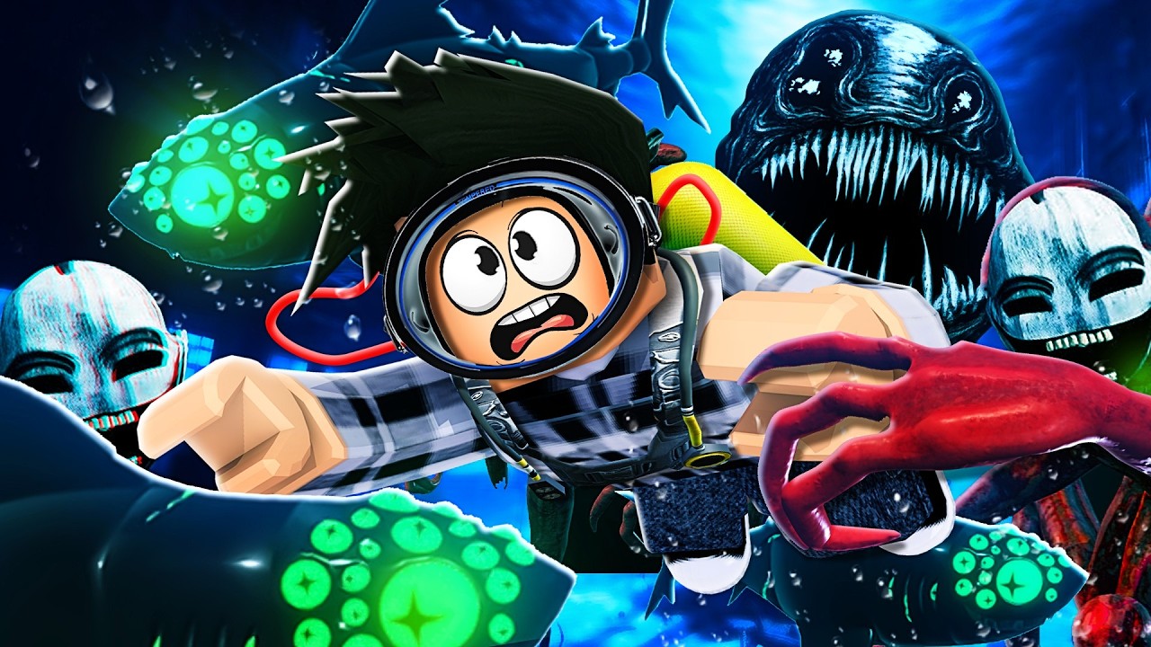 DOORS SOUS L'EAU (ROBLOX) (PRESSURE) - YouTube