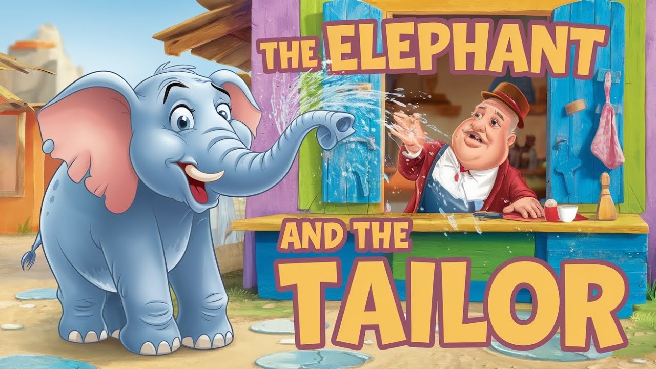 📚The Elephant and the Tailor Story || Educational Story for Kids ...