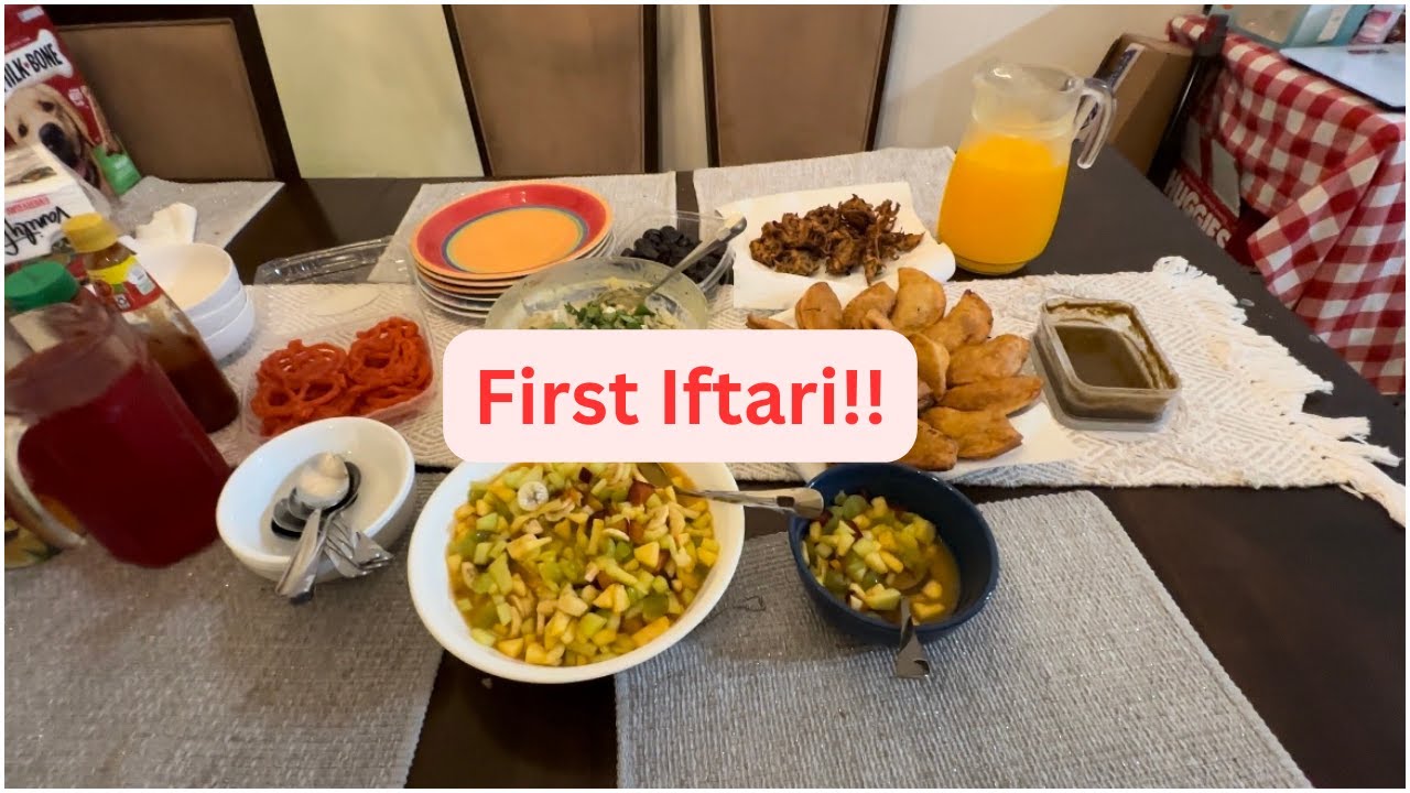 First SAHRI and IFTARI in America 🇺🇸 | Ramadan Mubarak | Pakistani Ammi ...