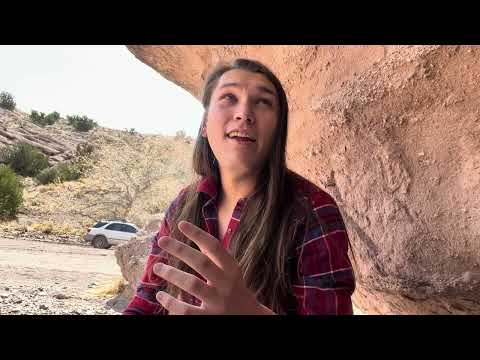 smoking two cigarettes under a boulder in san lorenzo canyon in new ...