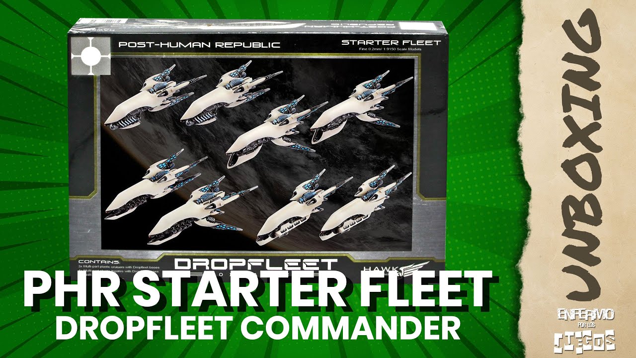 Unboxing: Dropfleet Commander PHR - YouTube