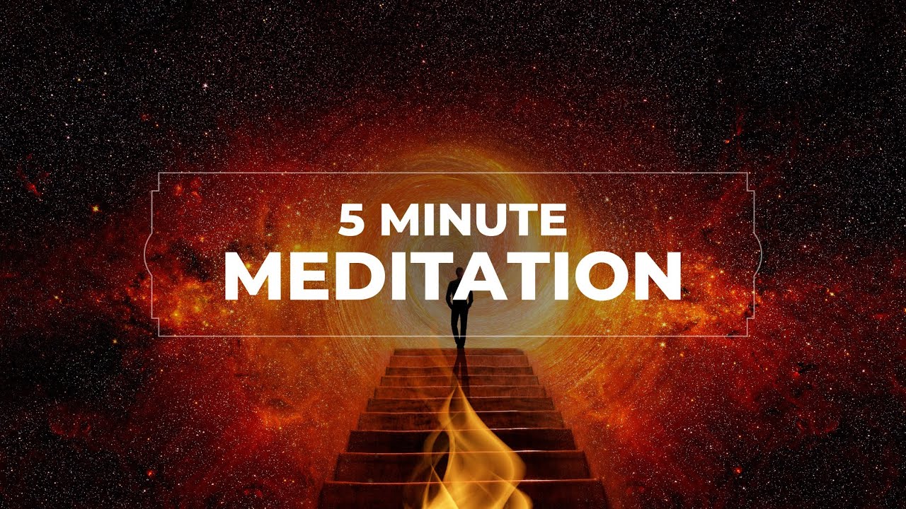 532 Hz Frequency for Positive Healing | 5 MINUTE MEDITATION | CALMING ...