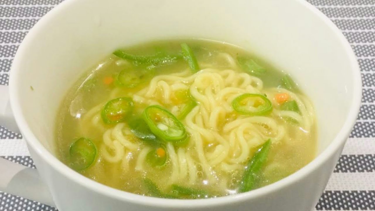 Spicy Noodle Soup Recipe | Spicy Maggi Soupy Noodle Recipe | How to ...