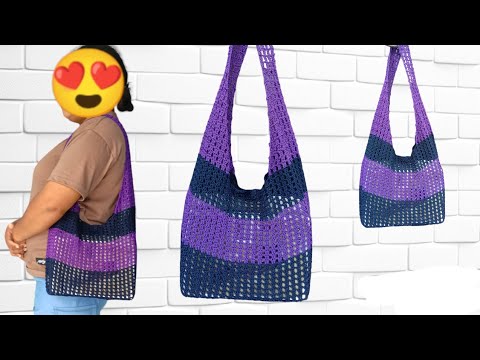 FULL TUTORIAL_ TAS RAJUT BOHO_ TAS RAJUT WANITA _TAS RAJUT NOKEN PAPUA