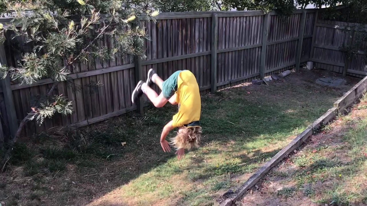 Backflip Epic Fail - YouTube