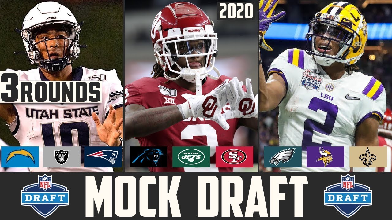 2020 NFL Mock Draft Post Free Agency | 3 Round NFL Mock Draft 2020 ...