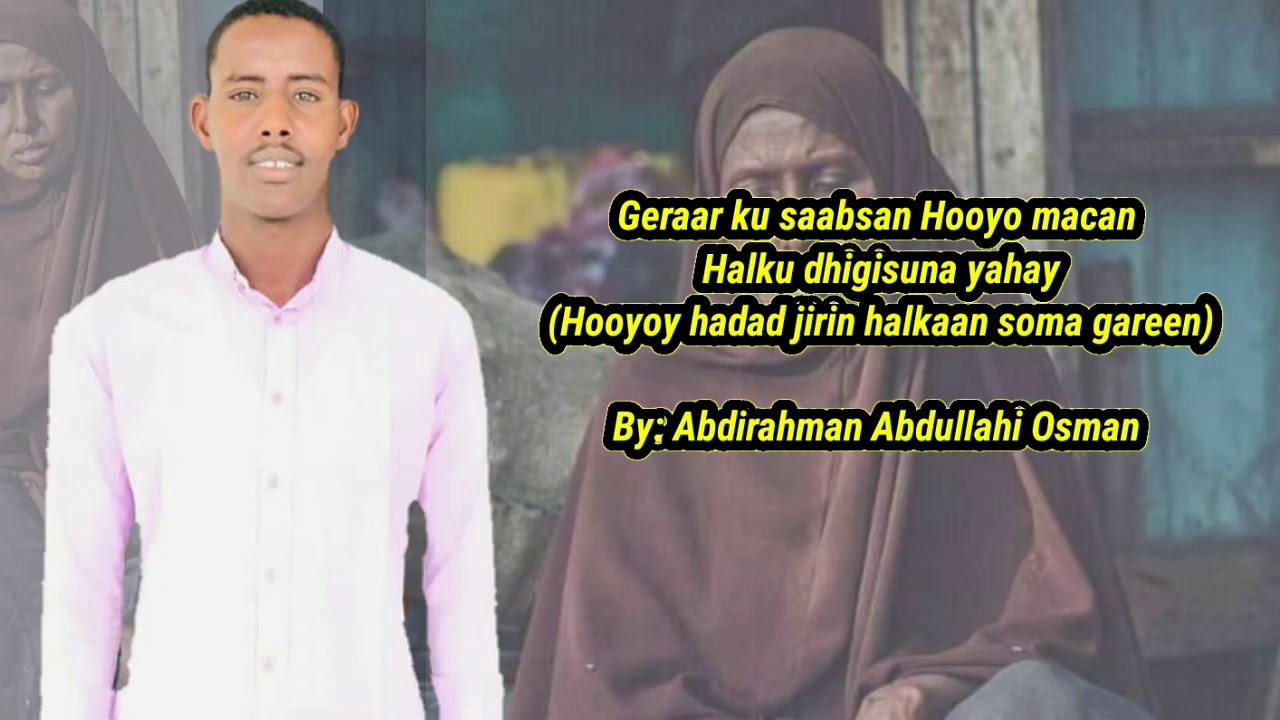 Geeraar Hooyo mcn - YouTube