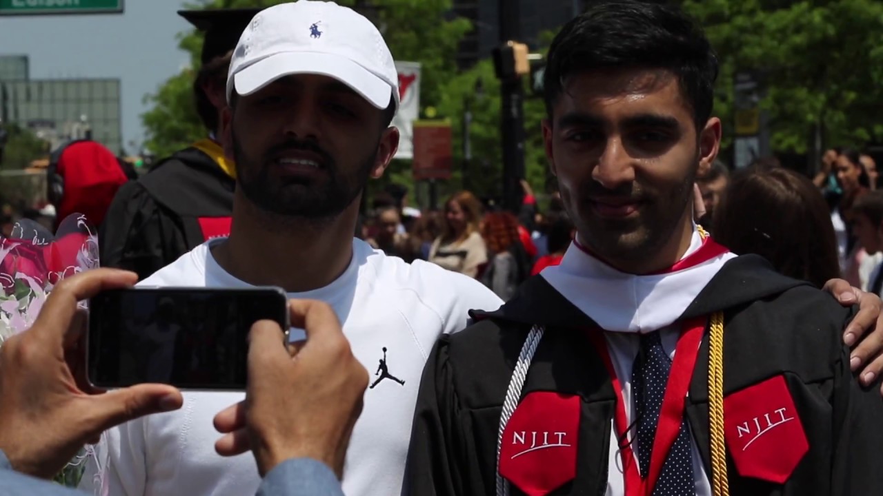 NJIT Commencement 2018 Family Moments - YouTube