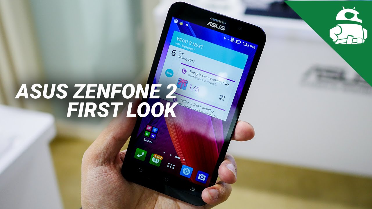 ASUS Zenfone 2 First Look - YouTube