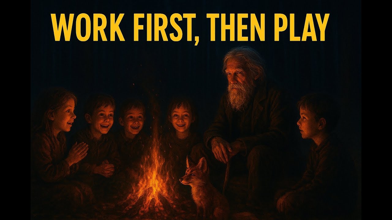 Work First, Then Play | Motivational Story for Children & Adults | Wise ...