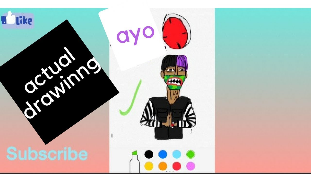 How to draw Ayo - YouTube