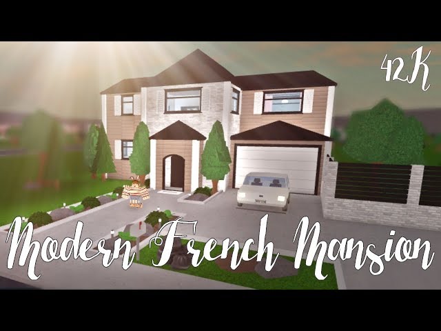 French Modern Mansion Roblox Tips And Tricks For Designing A Modern