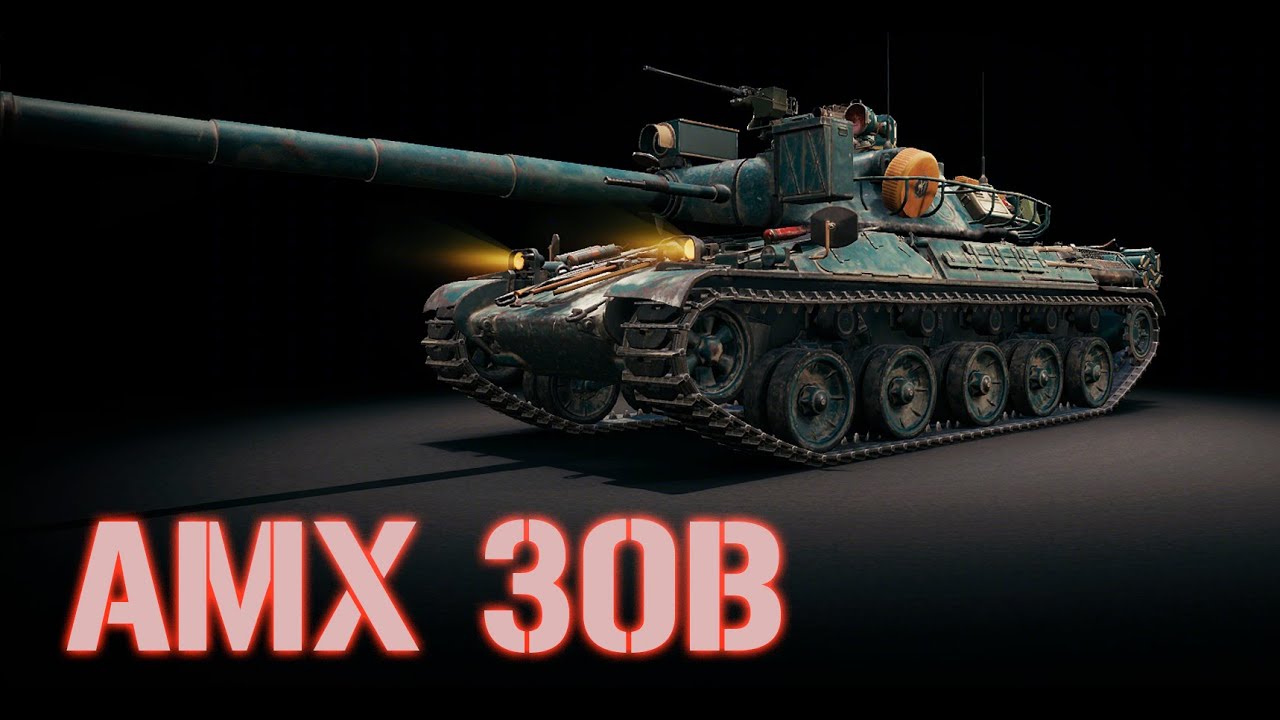 AMX 30B Skin World Of Tanks - YouTube
