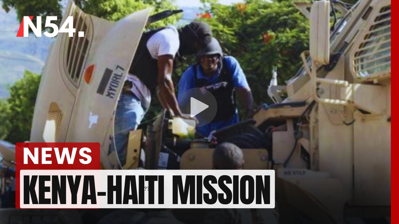 Military Truck Carrying Kenyan Police in Haiti Breaks Down in Gang ...